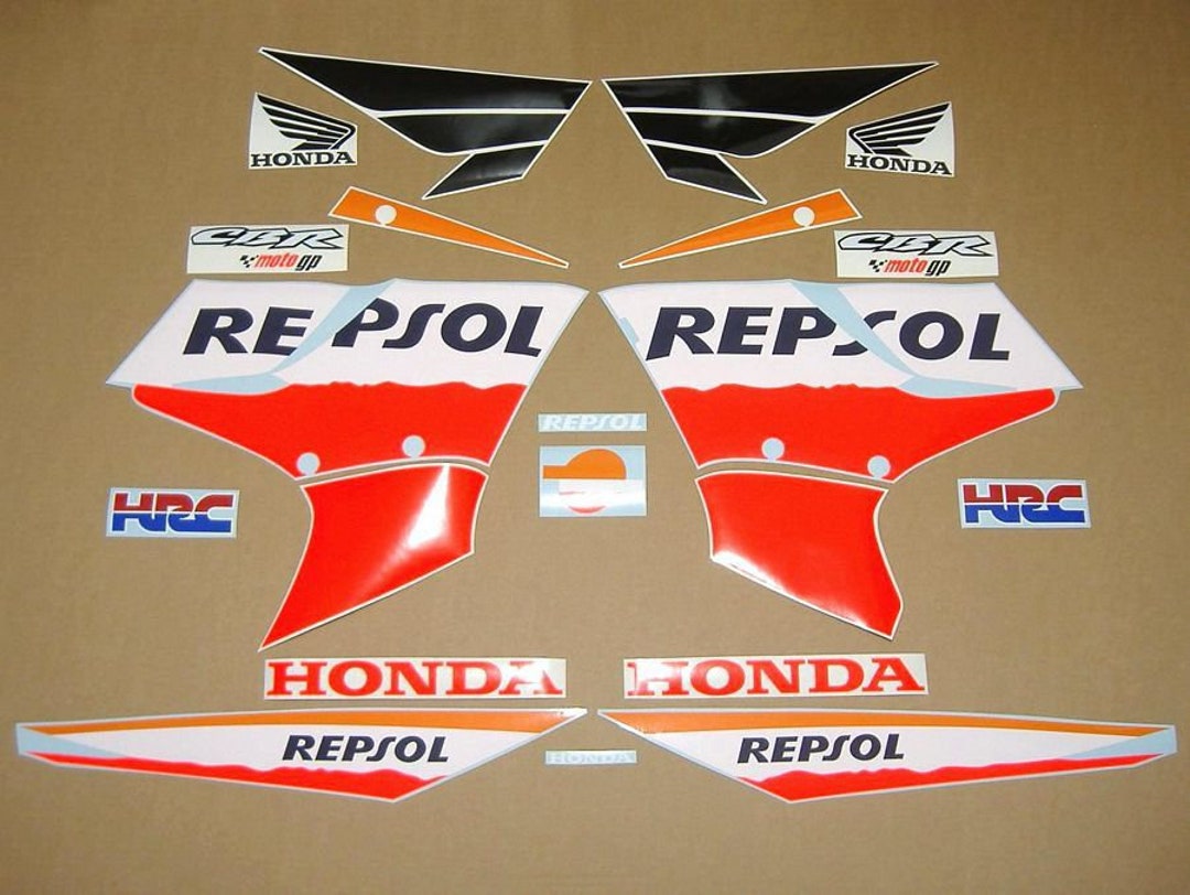 CBR 150R 2005 Full Aftermarket Repsol Decals Kit Stickers Set ...