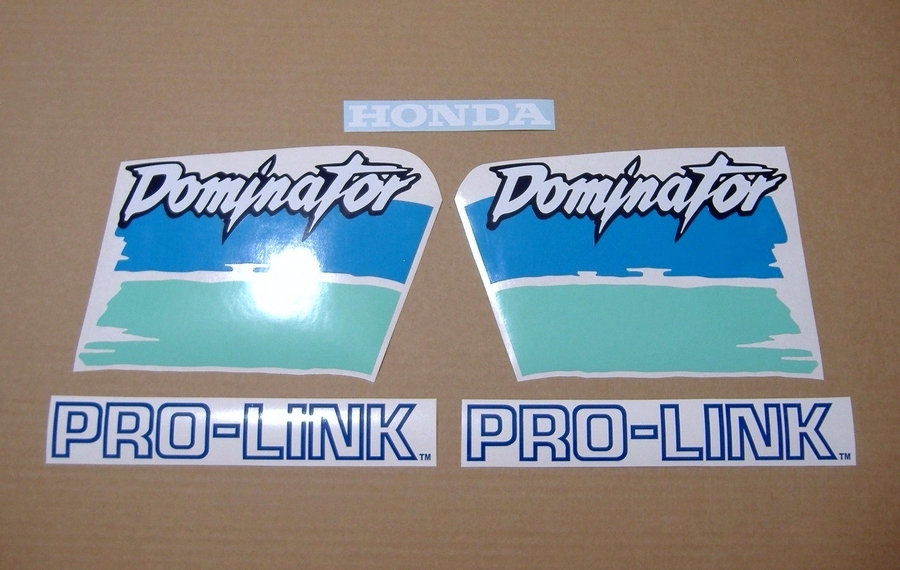 Dominator Nx650 1990 Complete Aftermarket Replica Decals Set Stickers ...