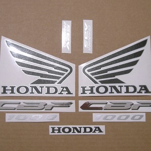 CBF 1000 2006-2009 Full Aftermarket Replica Decals Kit Complete ...