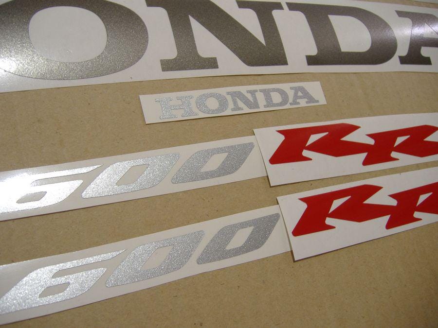CBR 600RR 2003 Complete Aftermarket Replica Decals Set Stickers Kit ...