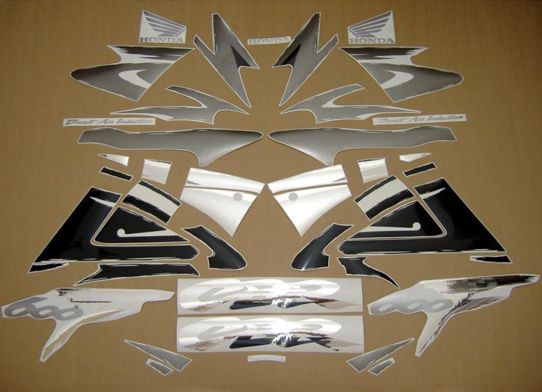 Cbr 600f F3 1998 Complete Aftermarket Decals Set Full Stickers Kit ...