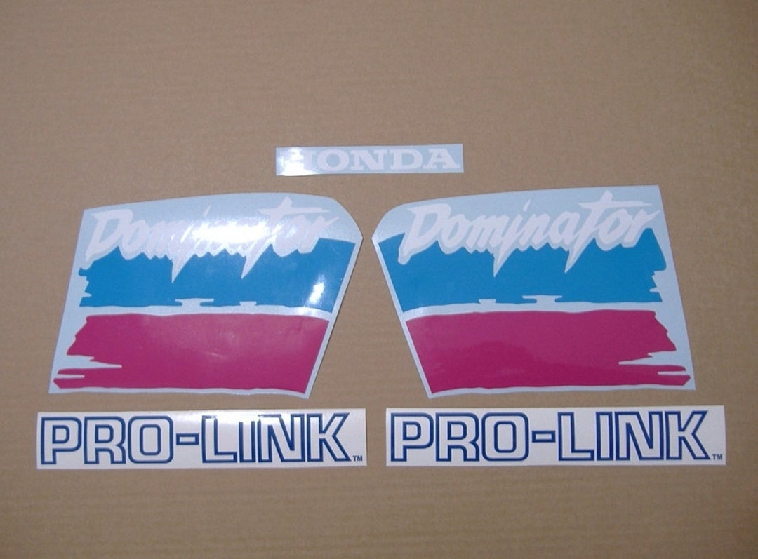 Dominator Nx650 1990 Complete Aftermarket Replica Decals Set Stickers ...