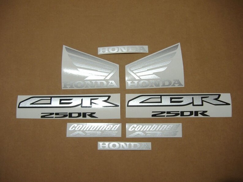 CBR 250R 2011-2013 Full Aftermarket Decals Set Stickers Kit - Etsy