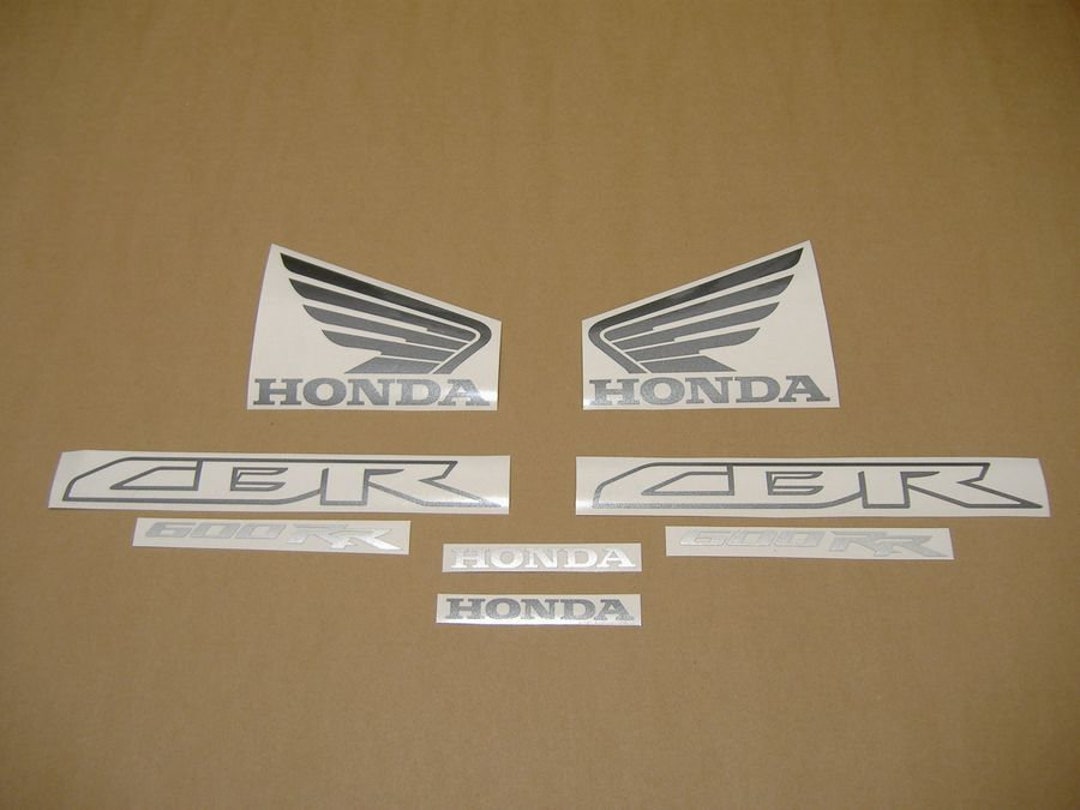 CBR 600RR 2011 2012 Complete Aftermarket Replica Decals Set Stickers ...