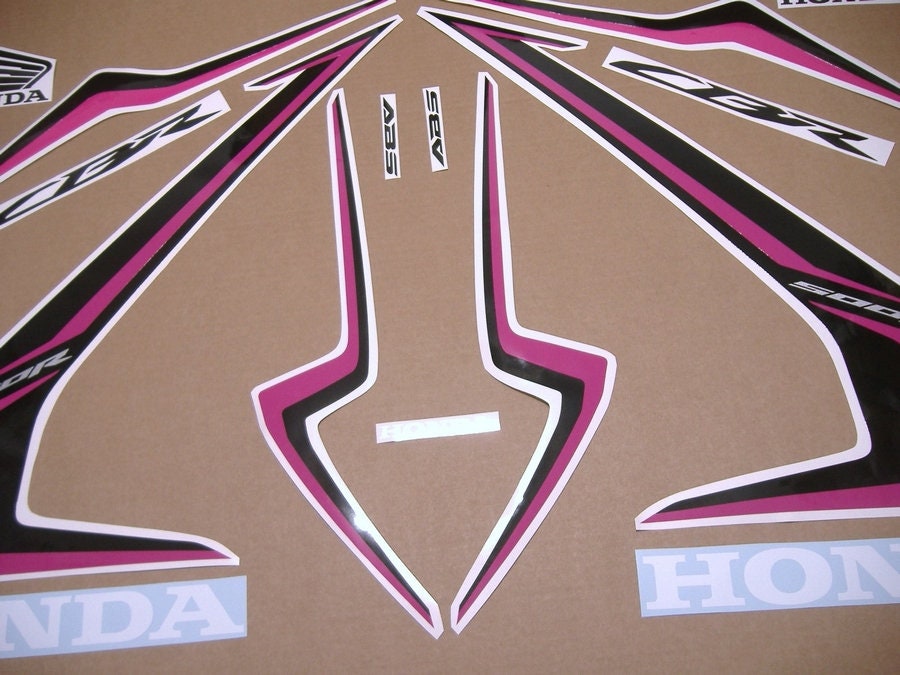CBR 500R 2020 2021 Full Custom Hot Pink or Teal Green Decals Set ...