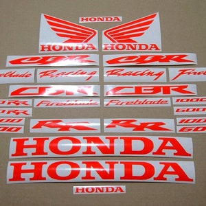 600RR / 1000RR Full Custom Aftermarket Decals Set Stickers Kit ...