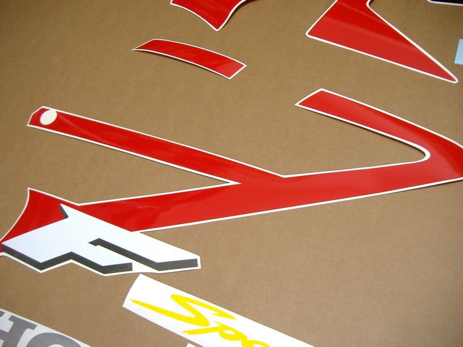 CBR 600 F4 Sport 2001 2002 Complete Aftermarket Replica Decals Set ...