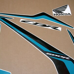 CBR 500R 2020 2021 Full Custom Hot Pink or Teal Green Decals Set ...