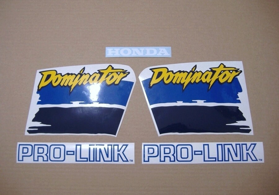 Dominator Nx650 1990 Complete Aftermarket Replica Decals Set Stickers ...