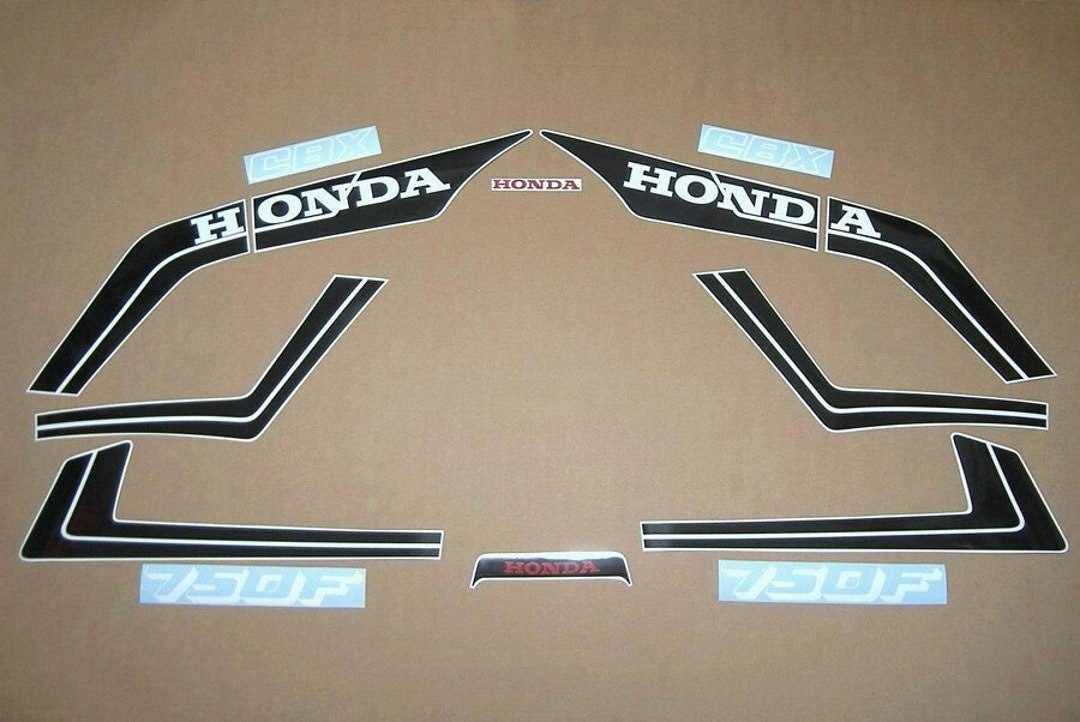 CBX 750F 1984-1986 Complete Aftermarket Replica Decals Kit Full ...