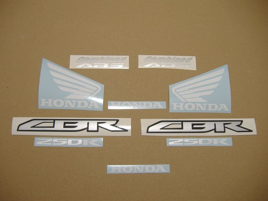 CBR 250R 2011-2013 Full Aftermarket Decals Set Stickers Kit Replacement ...