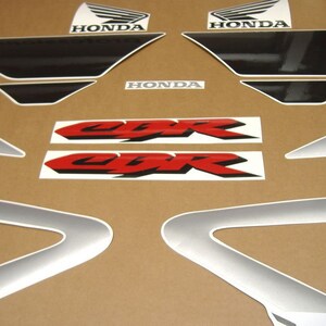 CBR 600 F4 Sport 2001 2002 Complete Aftermarket Replica Decals Set ...