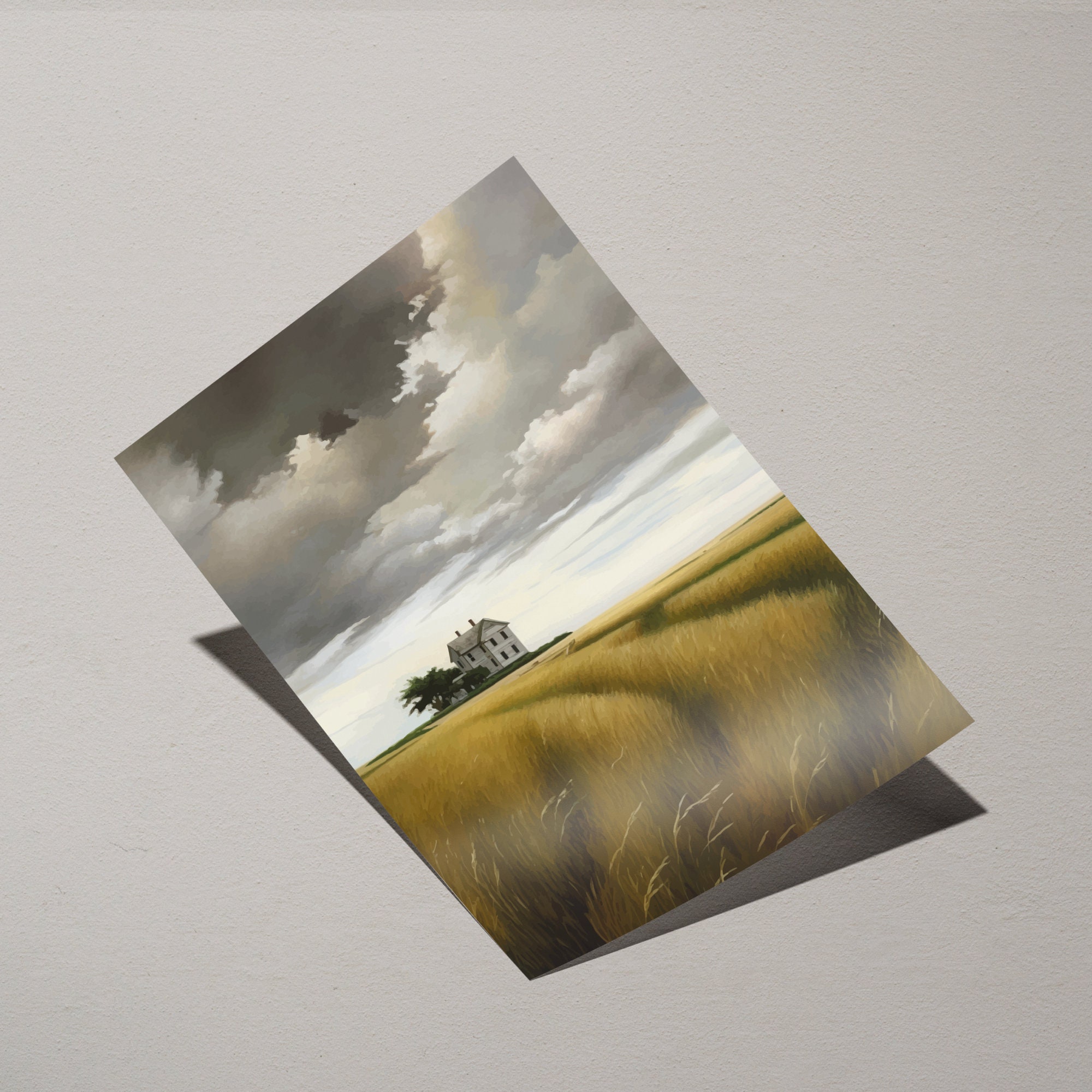 Andrew Wyeth Painting Inspired - Magic Realism Art Poster Featuring ...