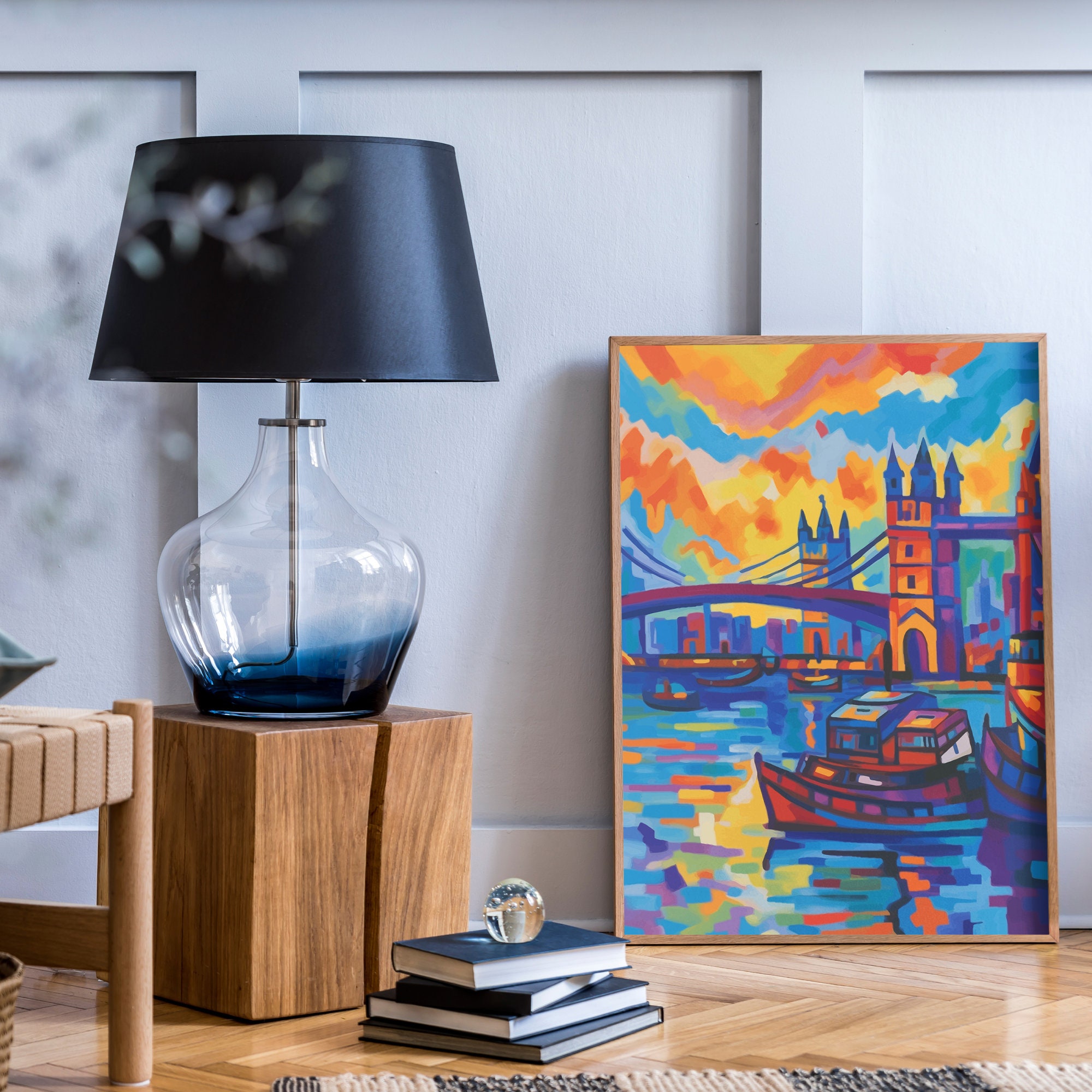 Fauvism Art André Derain Poster, London Bridge Art, Thames River Art ...