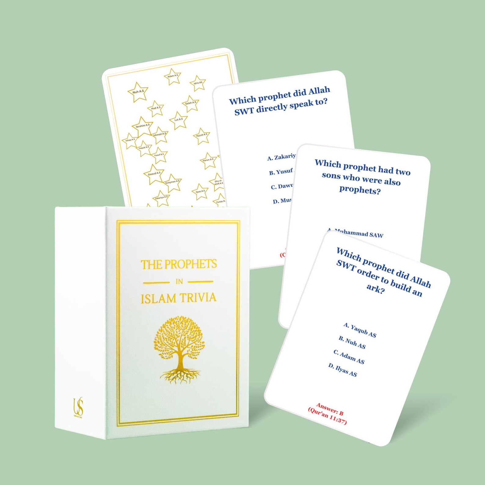 Islamic Trivia Cards – Fun Educational Game for Muslims - Islamic ...