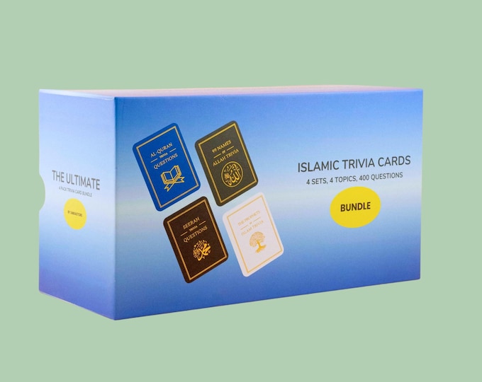 Islamic Trivia Cards – Fun Educational Game for Muslims - Islamic ...