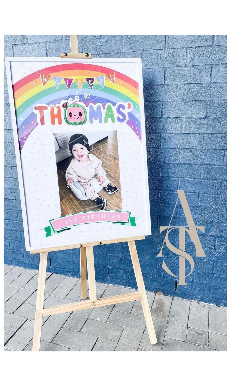 Digital Welcome Sign - Etsy