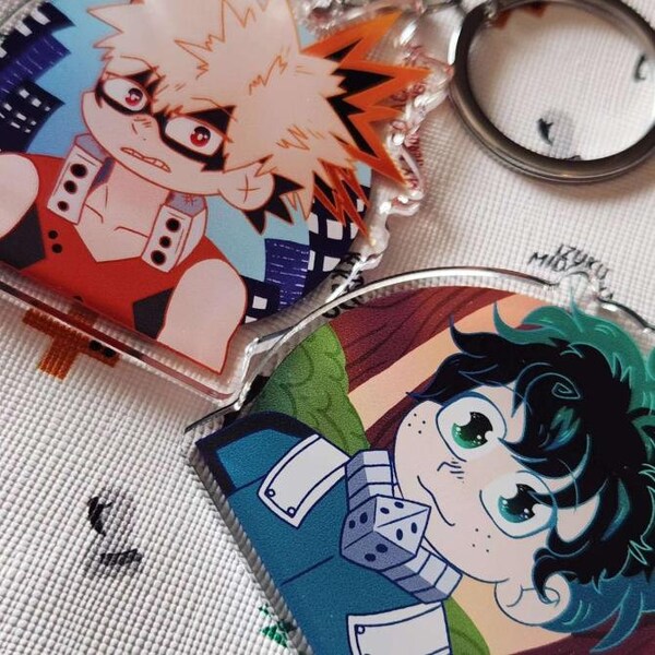 Deku Keychain - Etsy