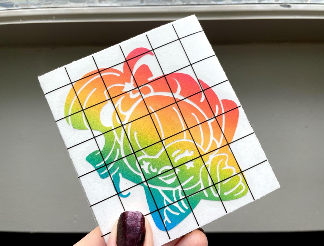 Rainbow Brite Vinyl Sticker: Glitter Car Decal - Rainbow Land - Etsy