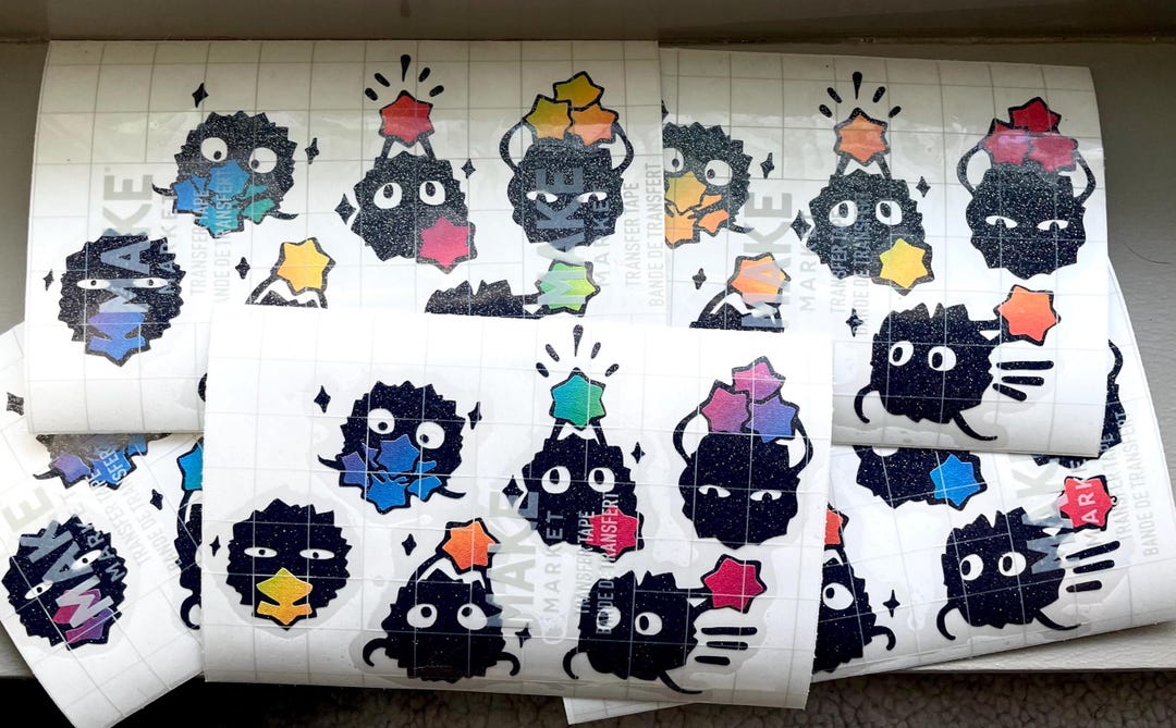 6 Soot Sprite Spirited Away Vinyl Decals - Limited Design Release ...