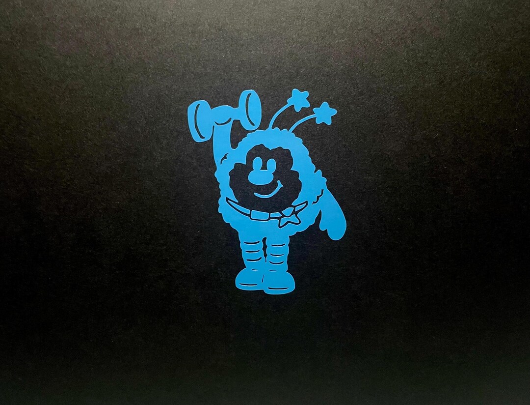 Rainbow Brite Champ Sprite Vinyl Decal Star Stealer, Window, Decal ...