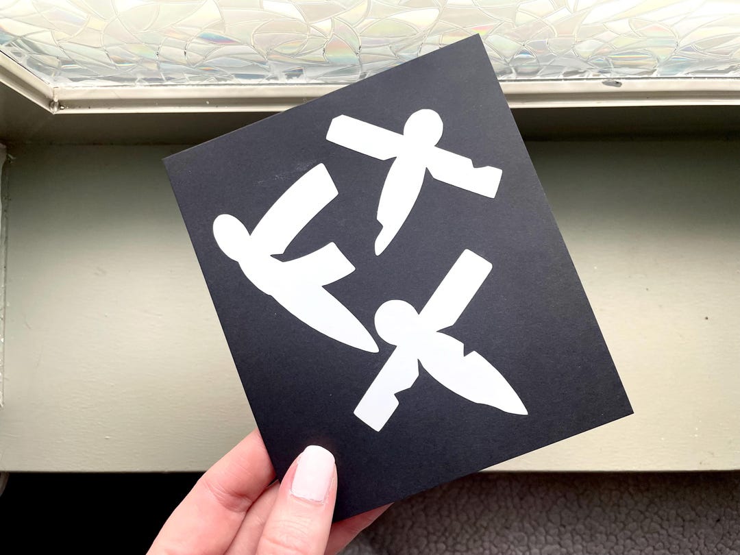 Spirited Away Paper Birds Sticker - Anime Vinyl Decal Shikigami Kami ...