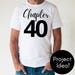 Chapter 40 SVG, 40th Birthday PNG, Anniversary Cut File, Printable - Etsy