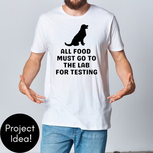 All Food Must Go to the Lab for Testing SVG, Funny Kitchen Sign PNG/JPG ...