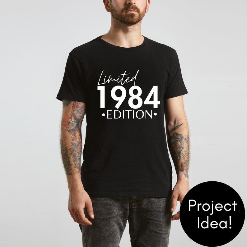 1984 Retro Vintage 40th SVG PNG JPG Instant Download Cut File Printable ...