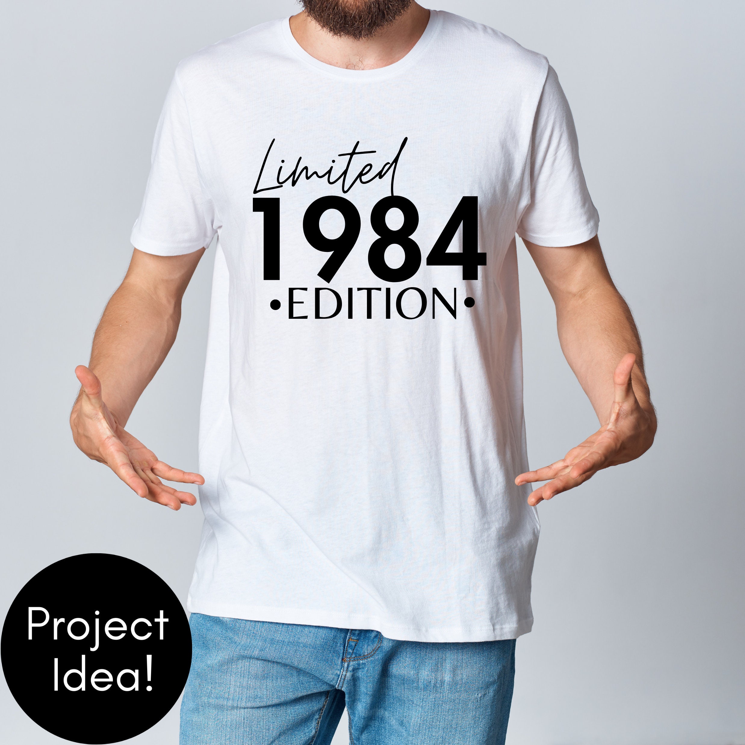 1984 Retro Vintage 40th SVG PNG JPG Instant Download Cut File Printable ...