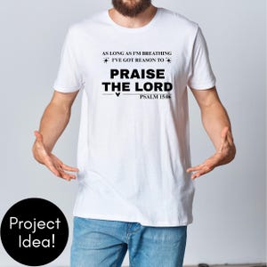 Praise the Lord SVG, God Christian Quote Cut File for Cricut and ...