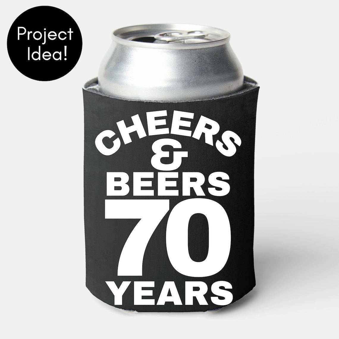 Cheers and Beers 70 Years SVG Happy 70th Birthday Sign Wall Art Party ...