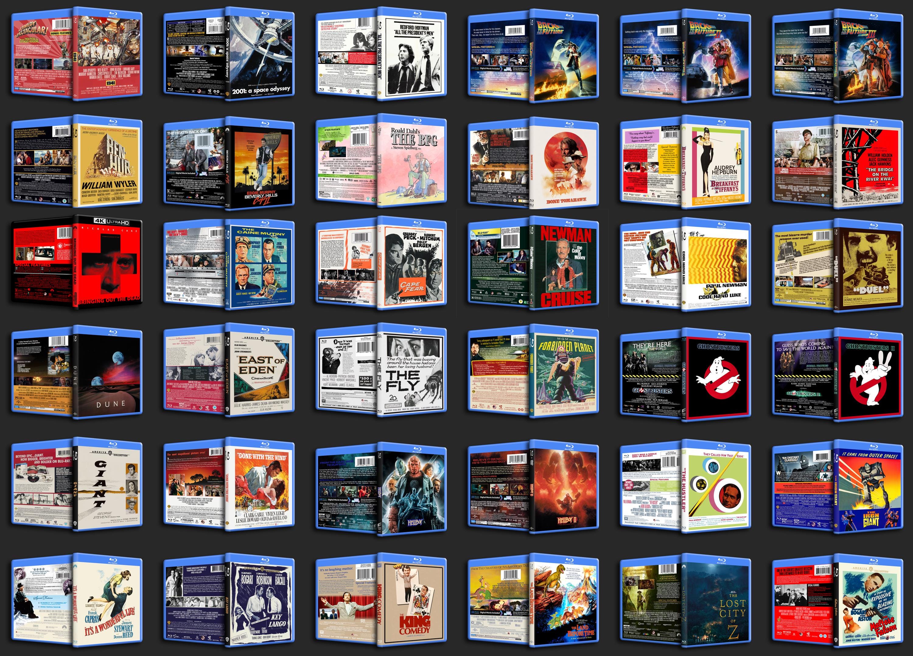 Assorted Custom Blu-ray Artwork - Etsy