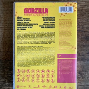 Godzilla Collection Showa Era Custom Cover W/ Case (no Discs) - Etsy UK