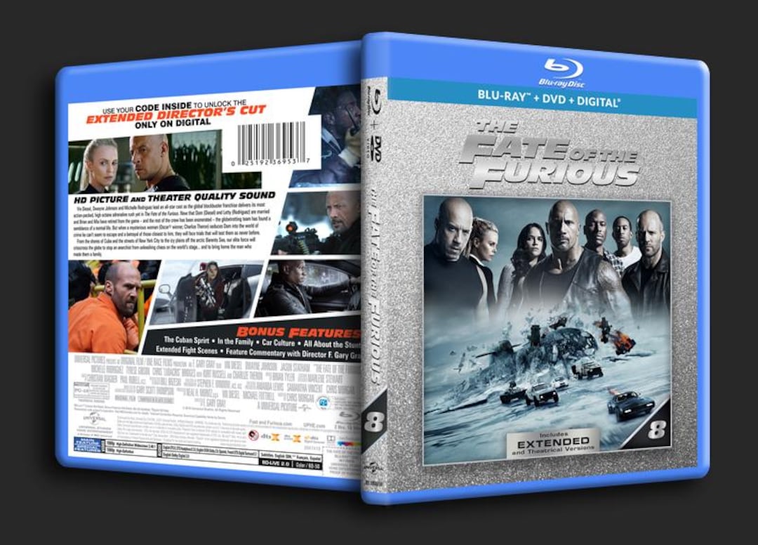 Fast & Furious Custom Blu-ray Artwork - Etsy