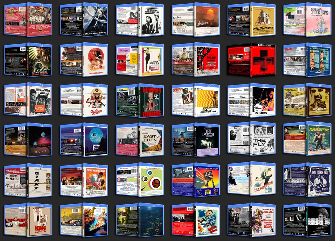 Assorted Custom Blu-ray Artwork - Etsy