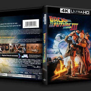 Back to the Future Custom Blu-ray Artwork - Etsy