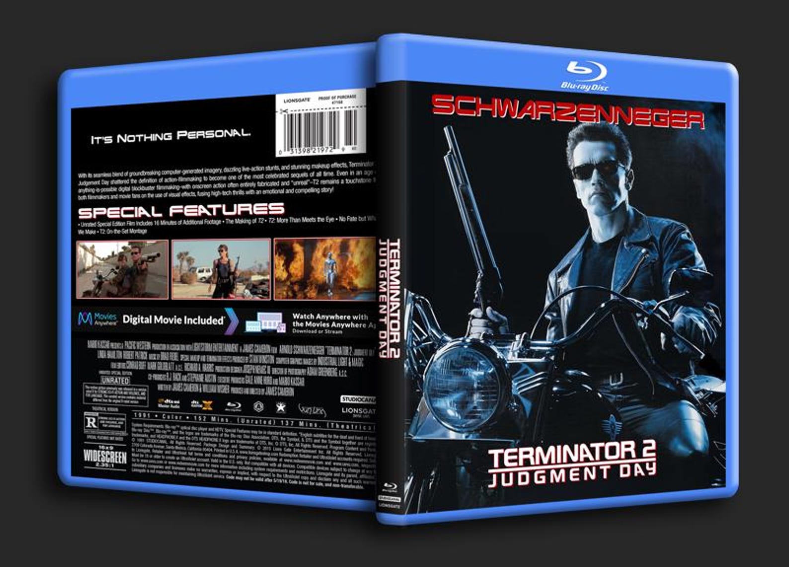 Terminator Custom Blu-ray Artwork - Etsy