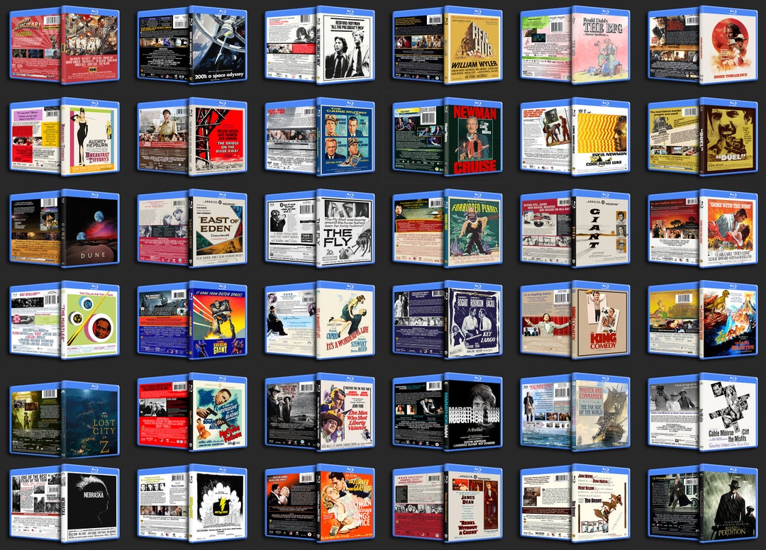 Assorted Custom Blu-ray Artwork - Etsy