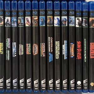 Godzilla Heisei/millennium/reiwa/american Custom Blu-ray Artwork (prints ONLY) - Etsy