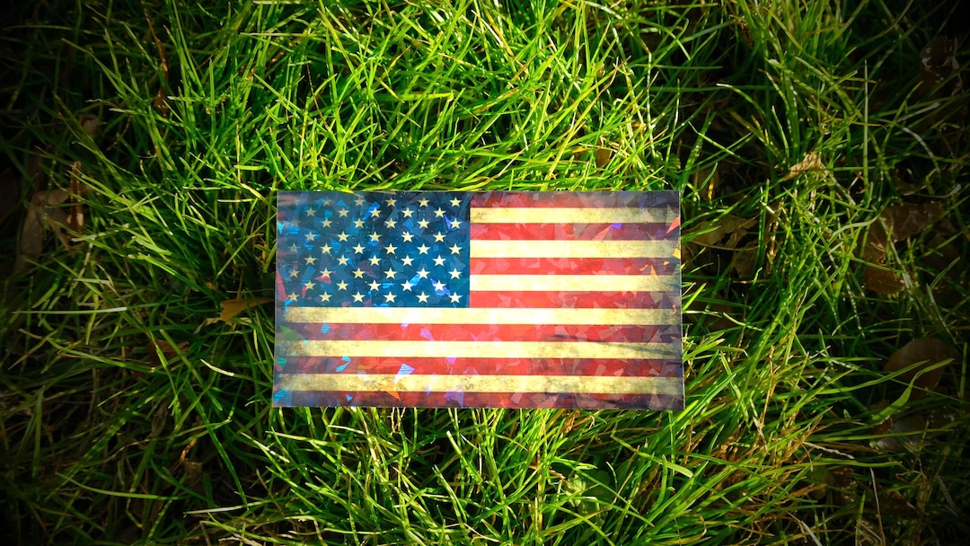 Old Glory Sticker UV/WEATHERPROOF & WATERPROOF Outdoor/indoor - Etsy