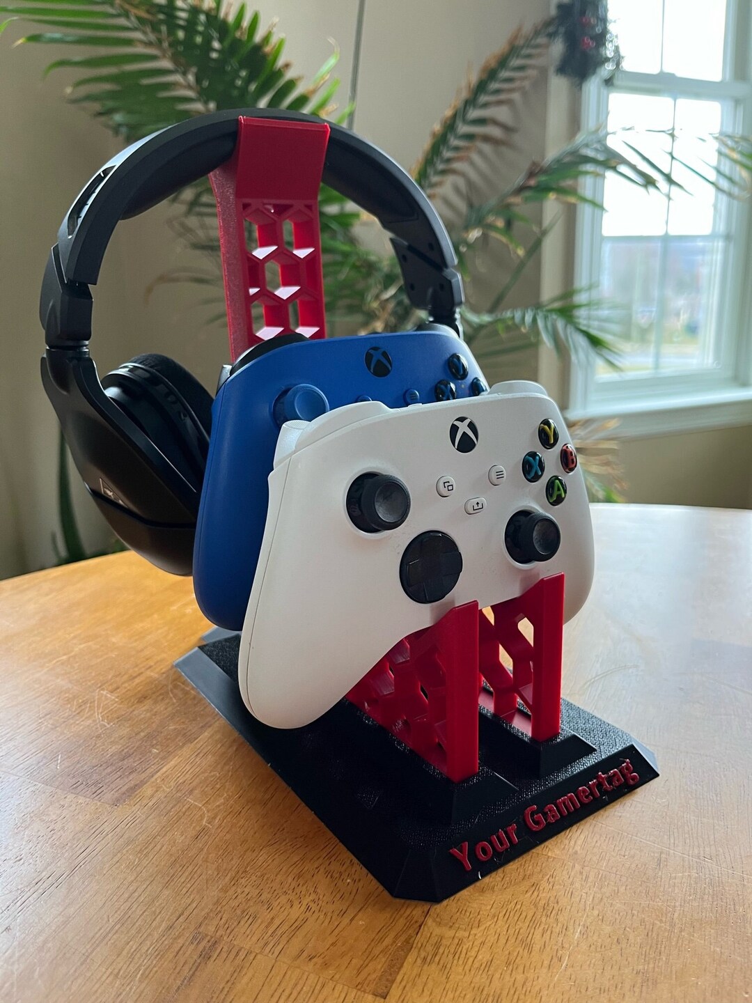 Gaming Controller Headset Stand, Stand for Xbox Controllers and ...