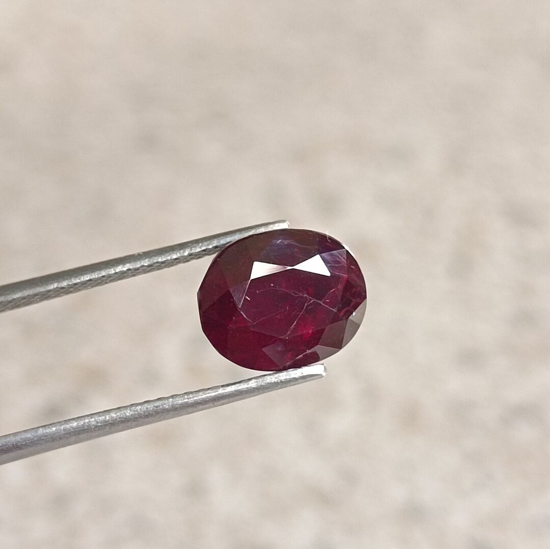 Natural Loose Spinel Red Color Spinel Oval Shape Burmish Old Spinel ...