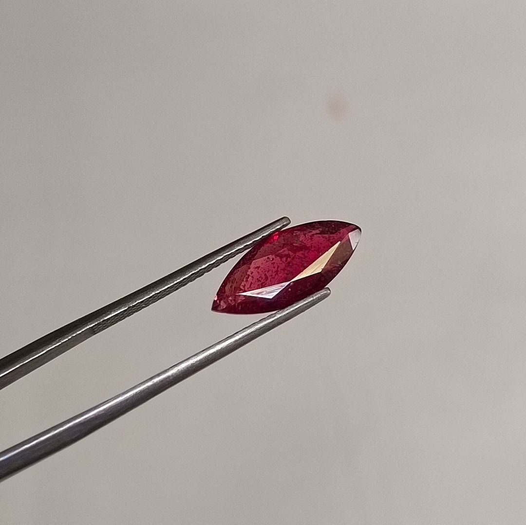 Natural Spinel Red Color Spinel Shape Marquice Loose Gemstone Burma ...