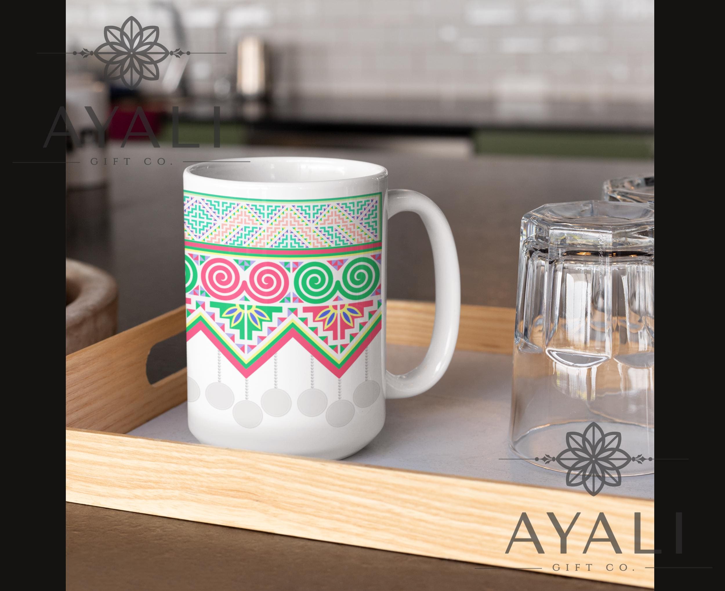 Custom Hmong Mug: Handmade Hmong Design With Silver Coins - Etsy
