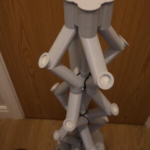 Hydroponics Tower. 3D Printed, 16 Net Pot, Original Design. Strong ...