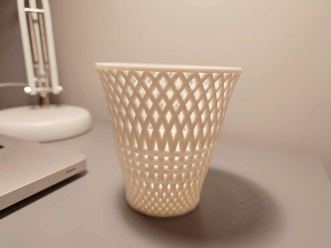3D Printed Orchid Pot Bio-based Material, Net Basket Design, Multiple ...