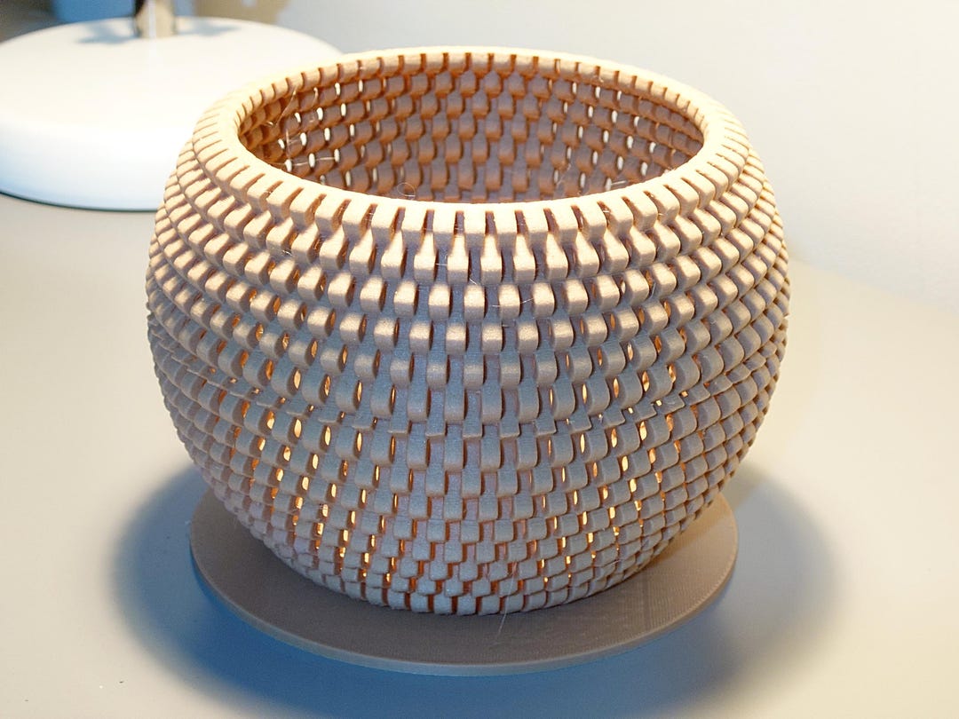 Orchid Pots Round Zigzag Belt, 3D Printed PLA Biobased Plastic - Etsy