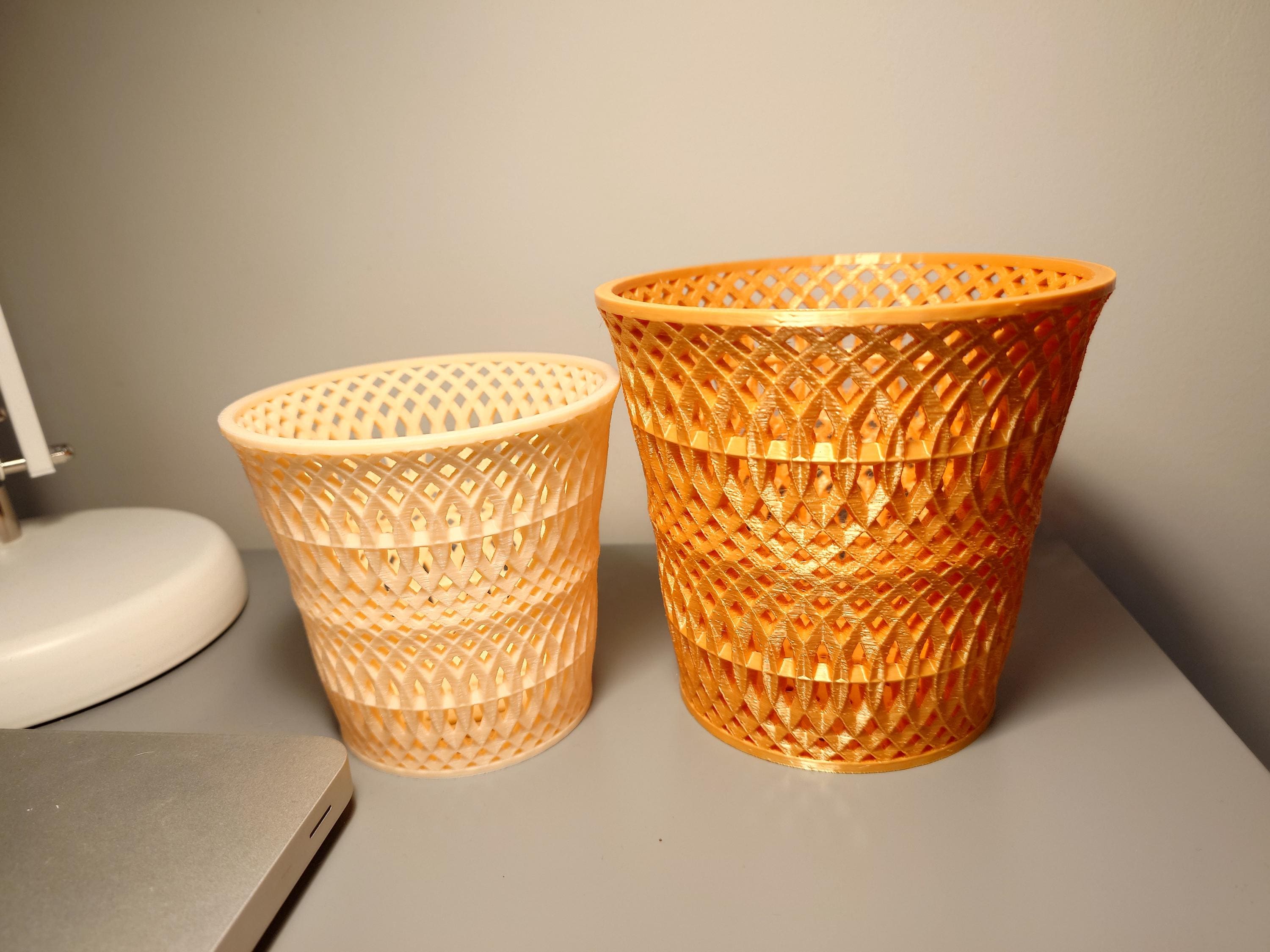 3D Printed Orchid Pot Bio-based Material, Net Basket Design, Multiple ...