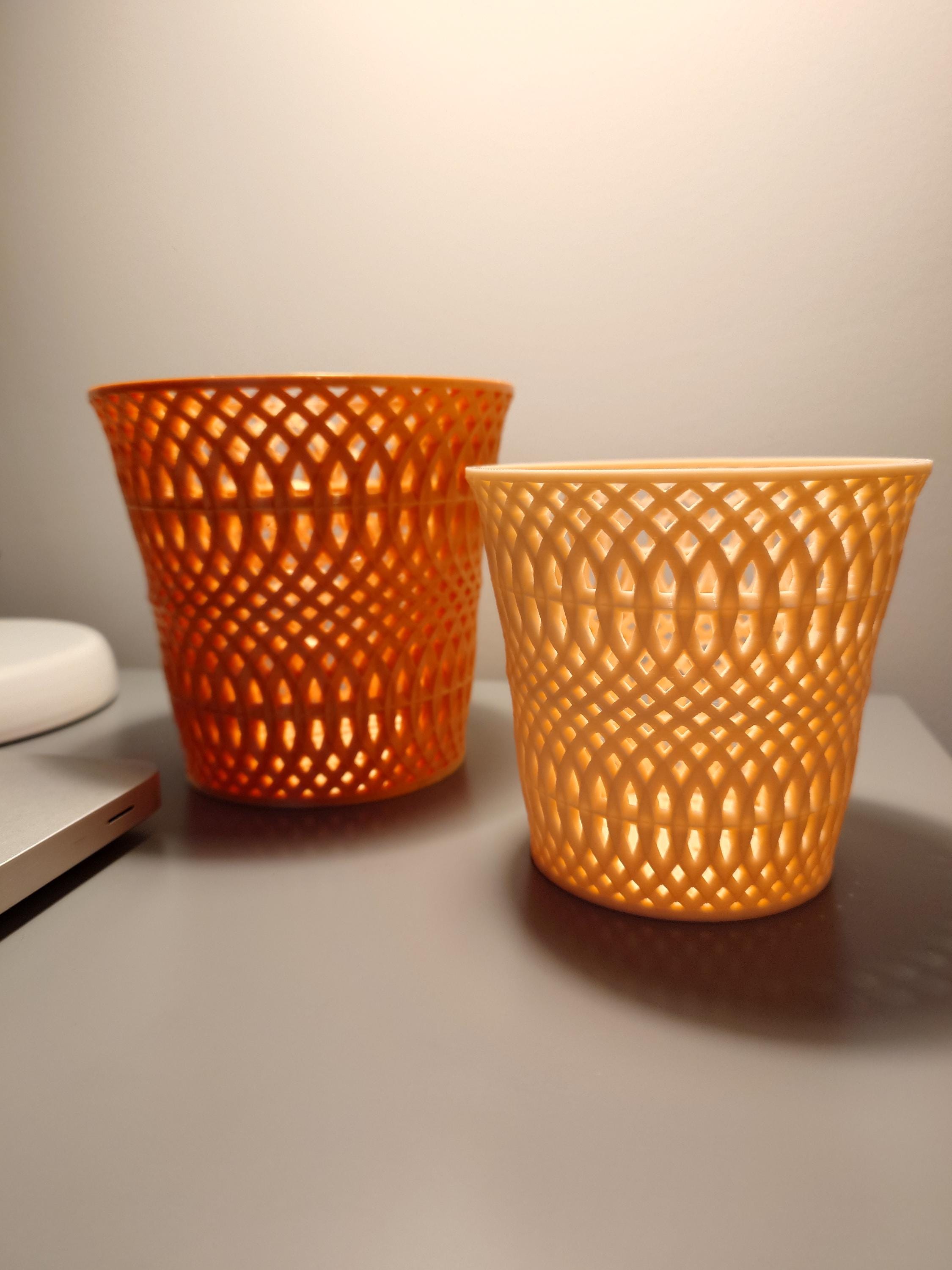 3D Printed Orchid Pot Bio-based Material, Net Basket Design, Multiple ...